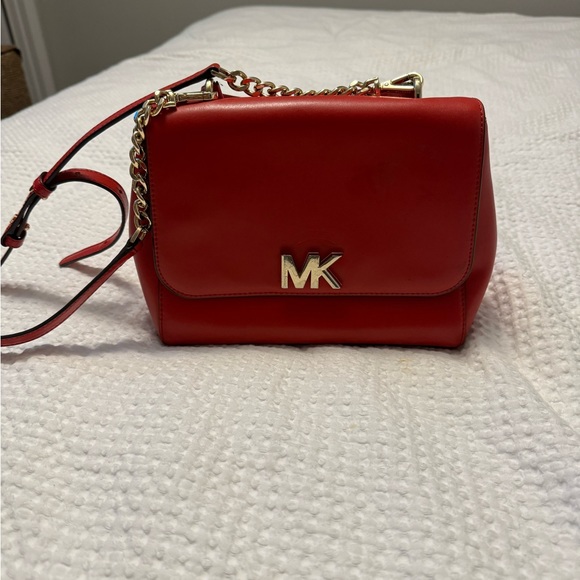 Michael Kors | Bags | Medium Cross Body Michael Kors Bag Red | Poshmark